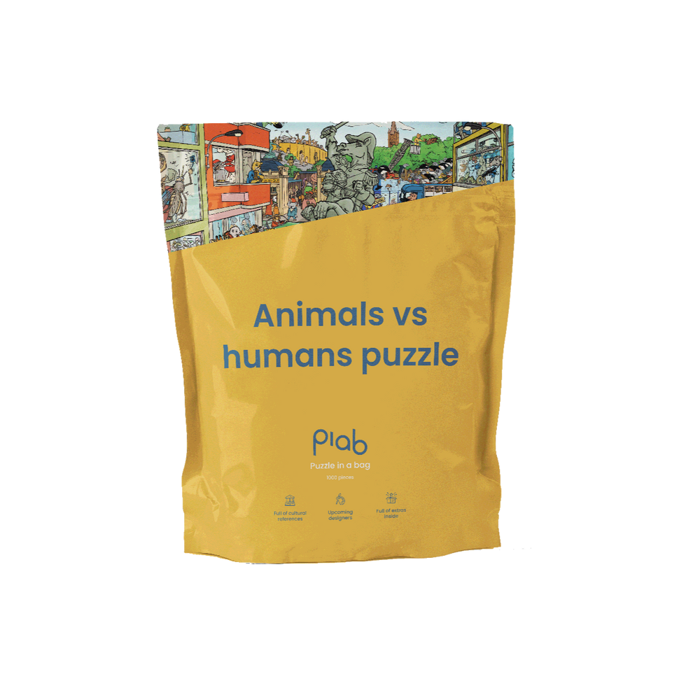 Animals vs Humans puzzel – PIAB
